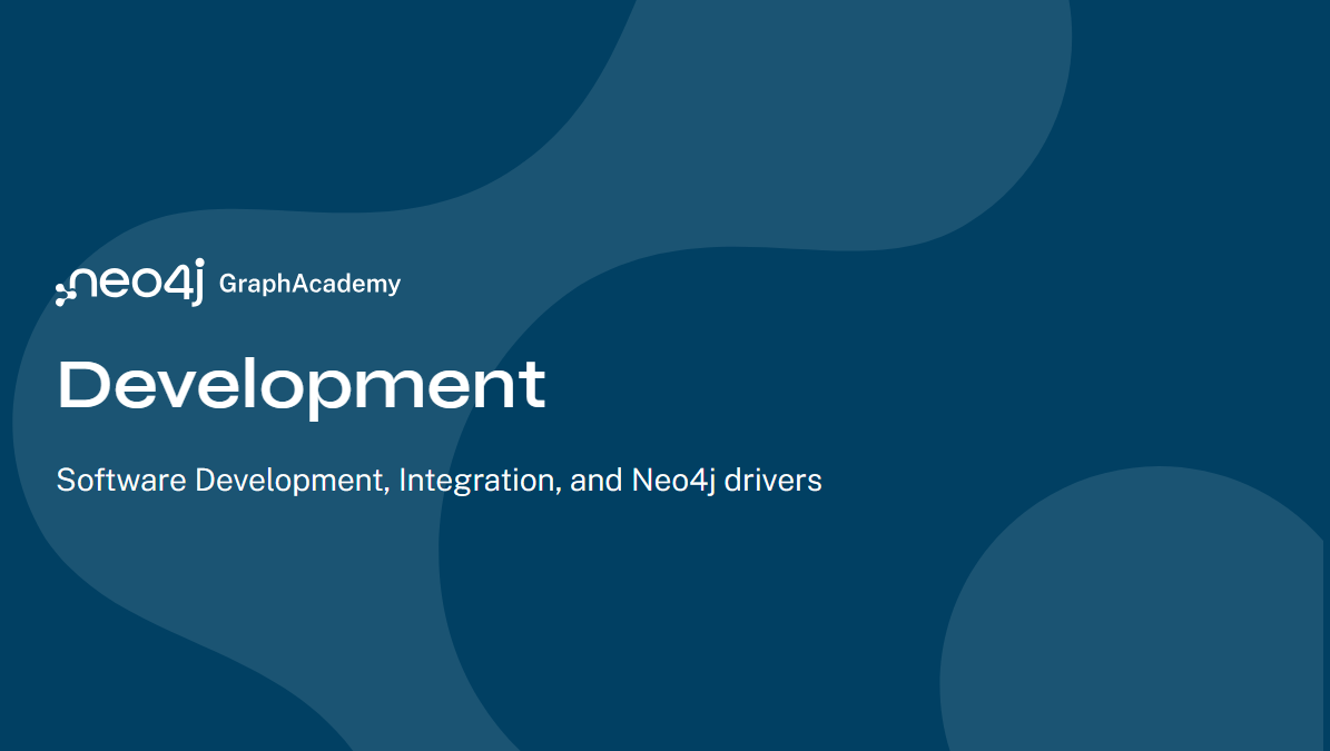 Development Courses Free Neo4j Courses From Graphacademy